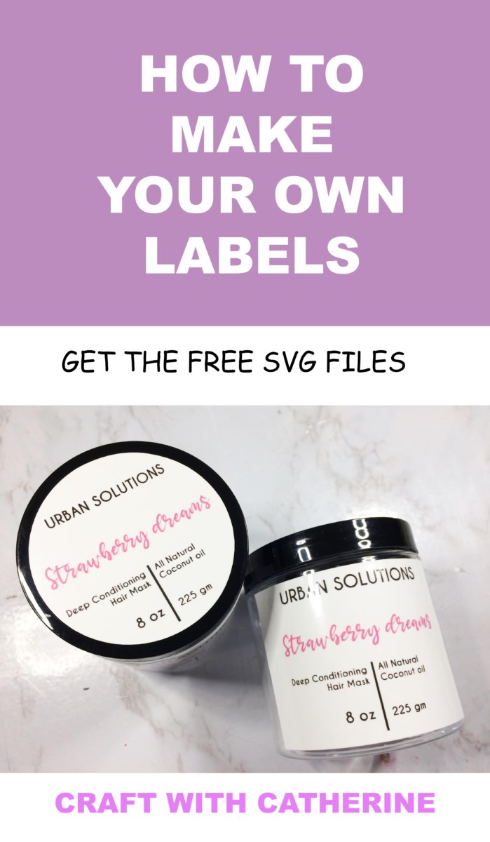 How to make your own labels – Craft with Catherine