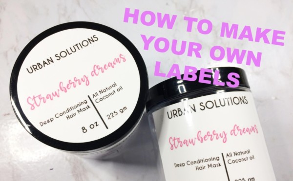 How to make your own labels – Craft with Catherine