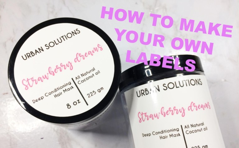 How to make your own labels – Craft with Catherine
