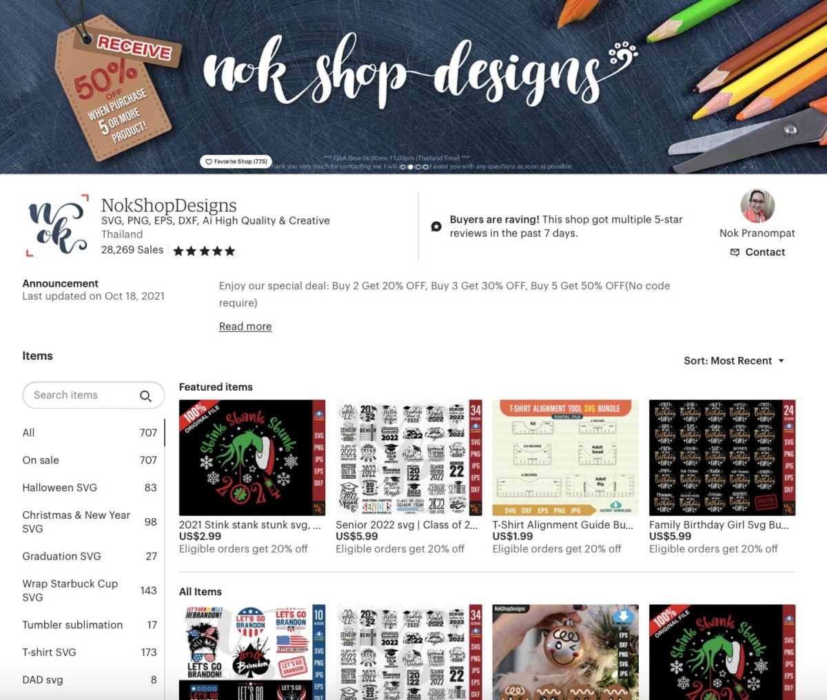 Etsy top 15 SVG sellers - Craft with Catherine