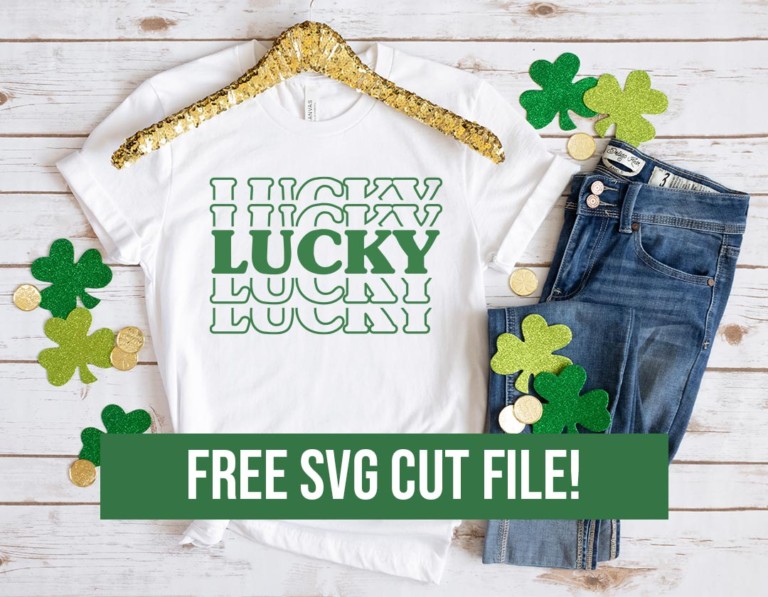 Lucky Free SVG - Craft with Catherine