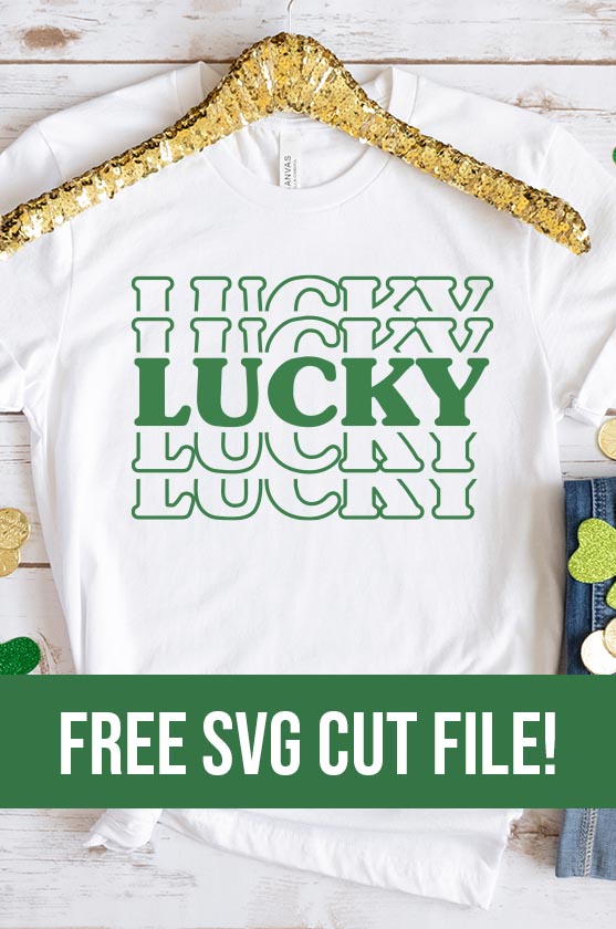 Lucky Free SVG - Craft with Catherine