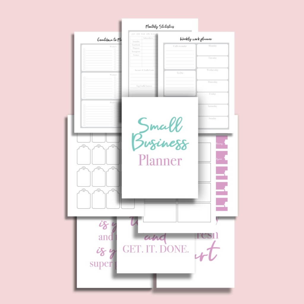 Business Planner Digital Printable - Craft with Catherine
