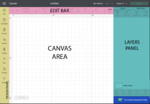 Cricut design space Canvas for beginners - Craft with Catherine