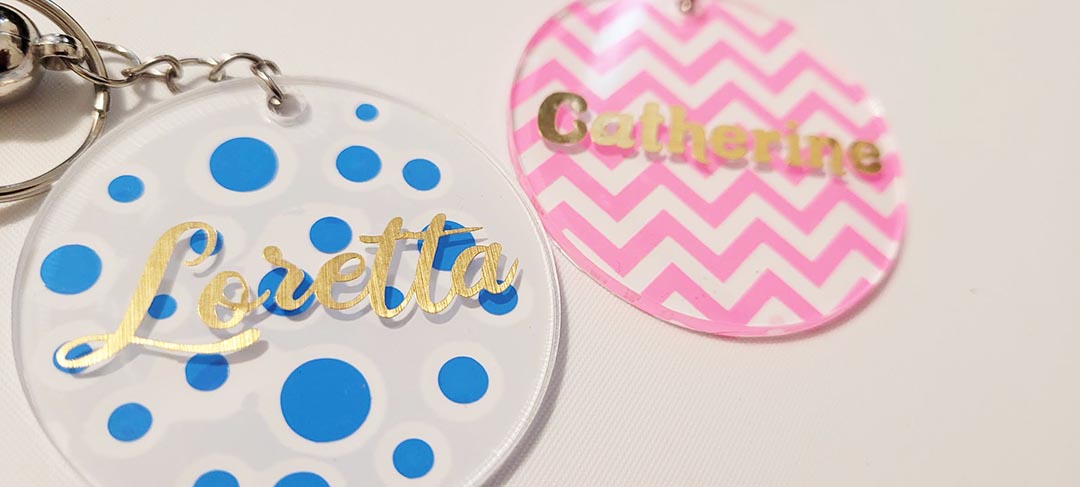 How to make Acrylic Keychains 12 free designs! – Craft with Catherine