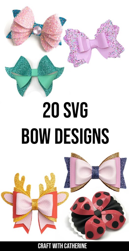 Best hair bow patterns - Craft with Catherine