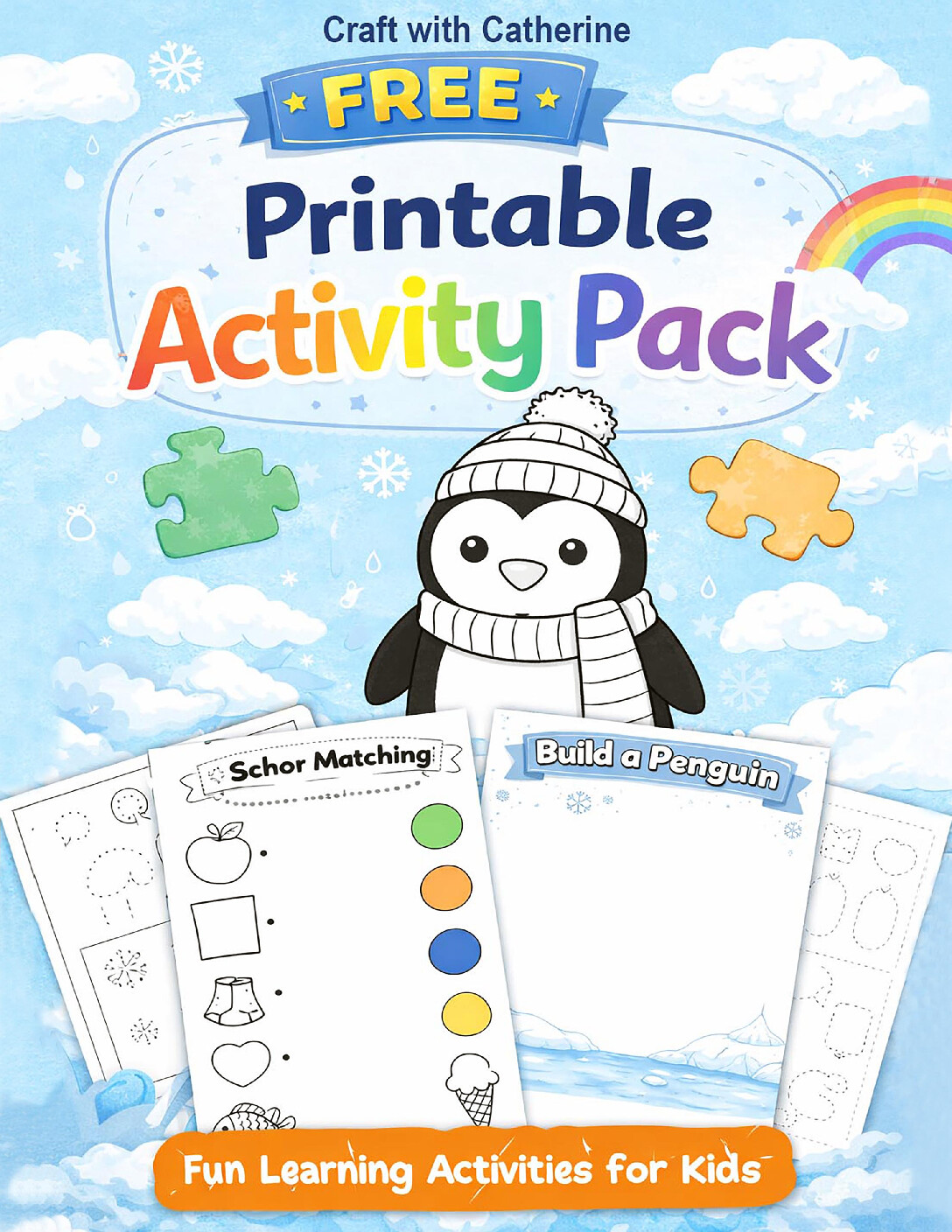 free-toddler-printable-activities-pack - Craft with Catherine
